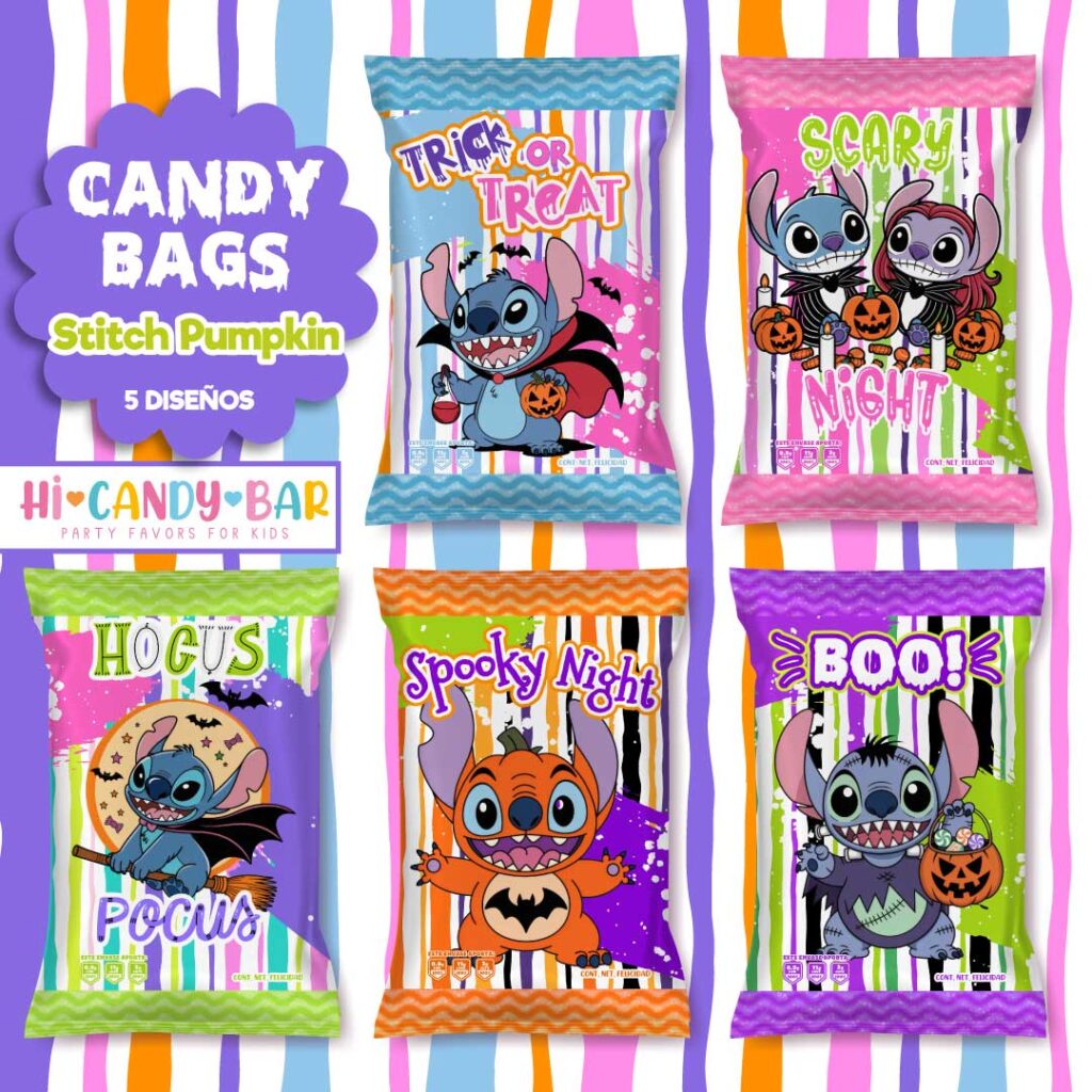 Pack Candy Bags Stitch Pumpkin – Hi Candy Bar